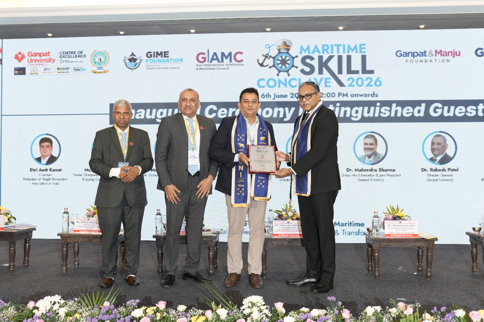 Maritime Skill Conclave 2026, organized by Ganpat University ...